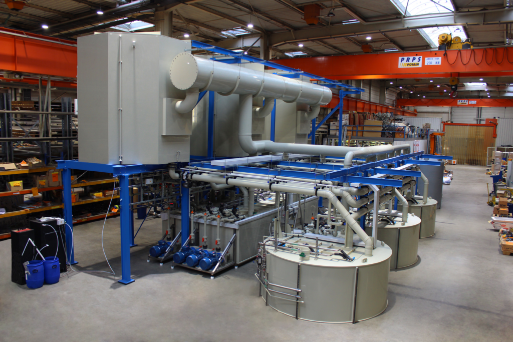 AUTOMATIC STAINLESS STEEL PICKLING MACHINE